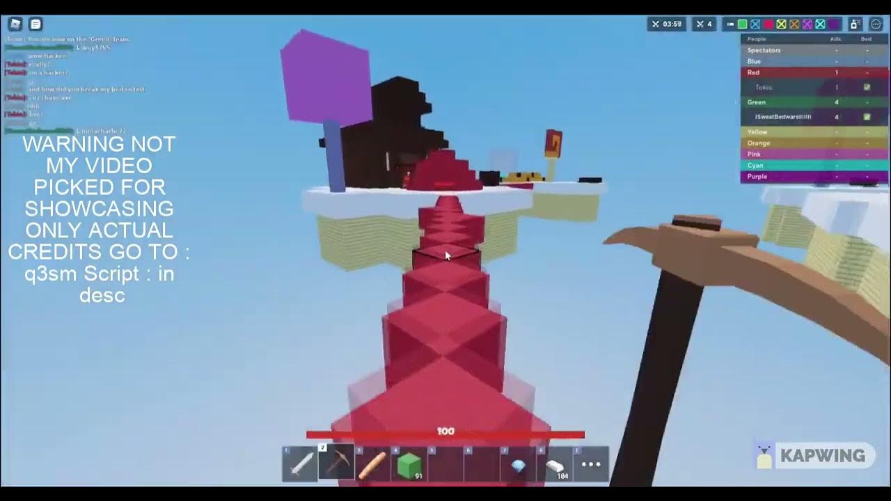 VAPE V4| ROBLOX BEDWARS OP SCRIPT PASTEBIN (AURA,SPEED,FLY) UNPATCHED ...