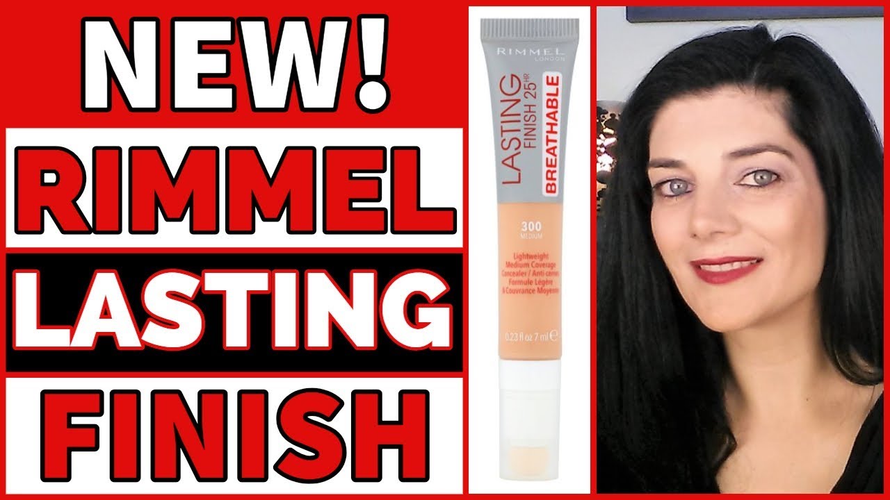 Rimmel Lasting Finish 25HR Breathable Concealer | Mature Skin - YouTube