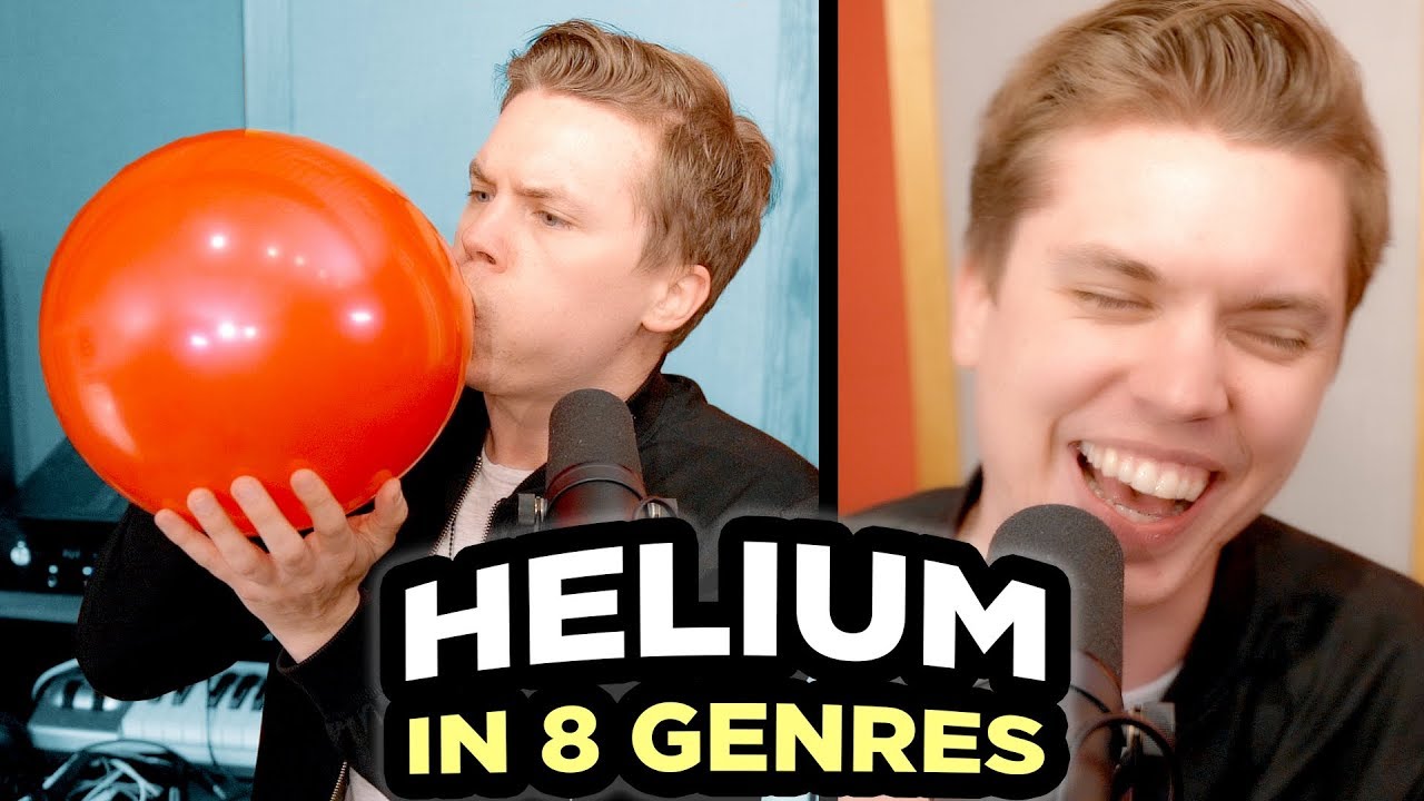 SINGING WITH HELIUM IN 8 GENRES - YouTube