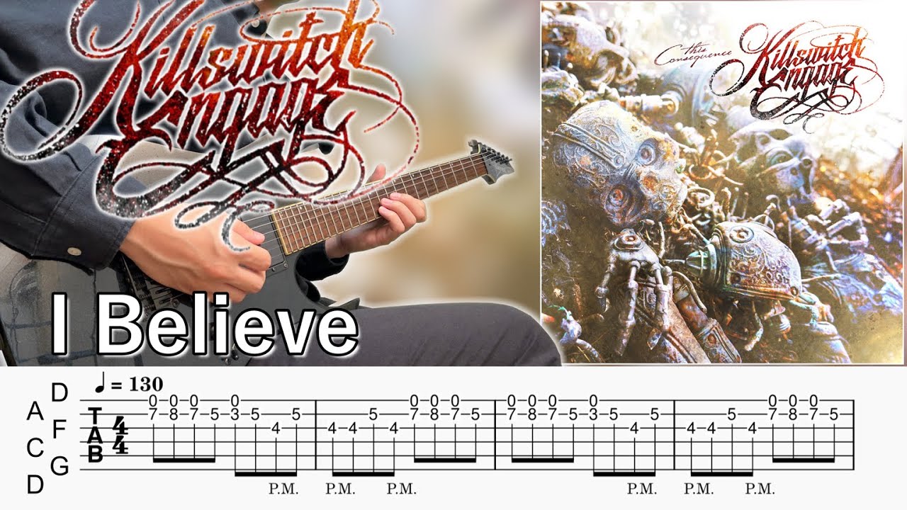 I Believe / Killswitch engage (screen TAB | Guitar lesson) - YouTube