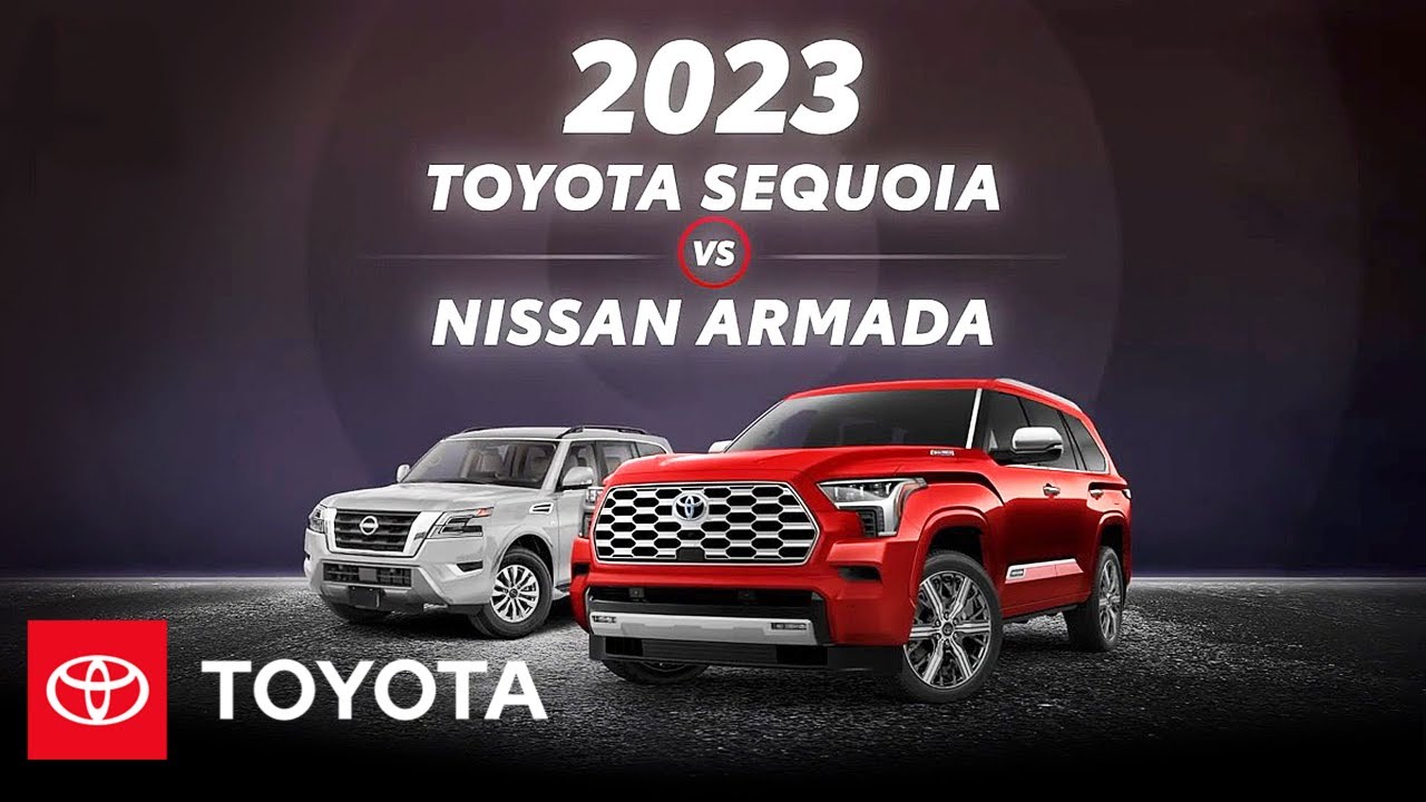 2023 Toyota Sequoia vs 2023 Nissan Armada | Toyota - YouTube