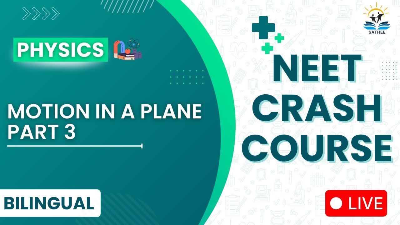 Motion in a Plane Part 3 | Physics For NEET 2025 - YouTube