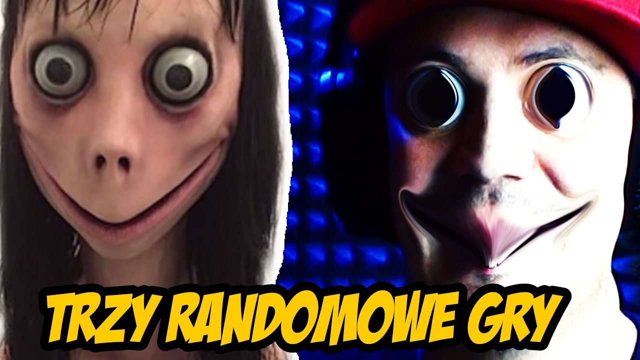 😹 MOMO ROZŚMIESZYŁA MNIE DO ŁEZ | Trzy Randomowe Gry - YouTube