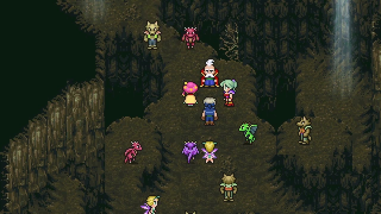 Final Fantasy VI Pixel Remaster #031, Esper Caves: The Espers; Intangir ...