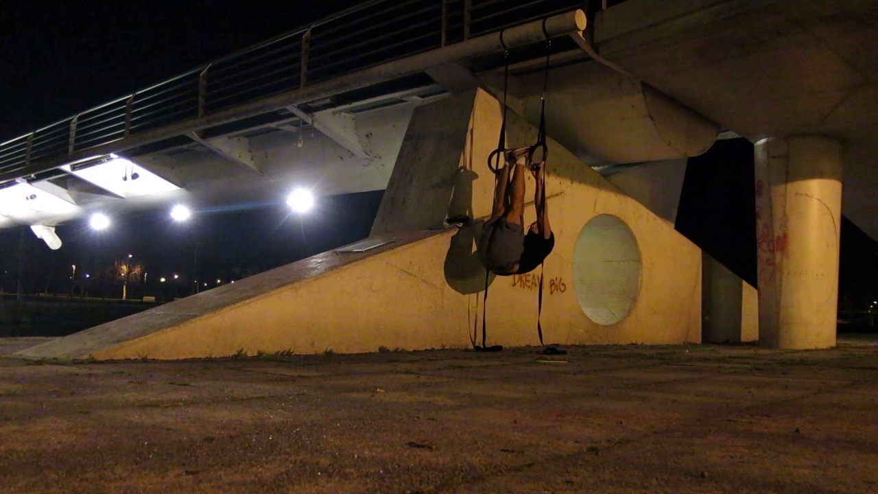 Argolas - progressão de prancha debaixo da ponte - YouTube