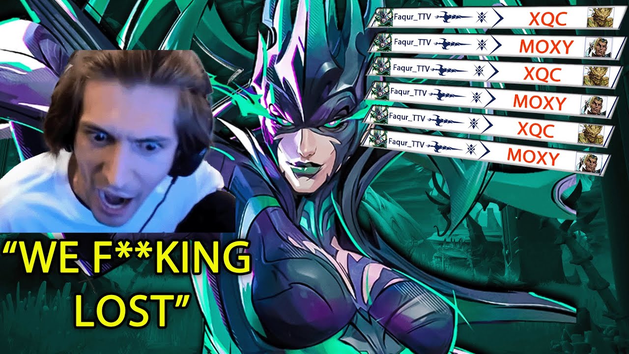 XQC and M0XY gets destroyed by my Hela - YouTube