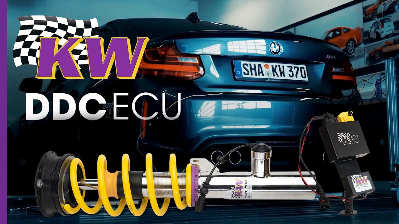 KW DDC ECU Coilover Suspension Kit for BMW M2 and more - YouTube