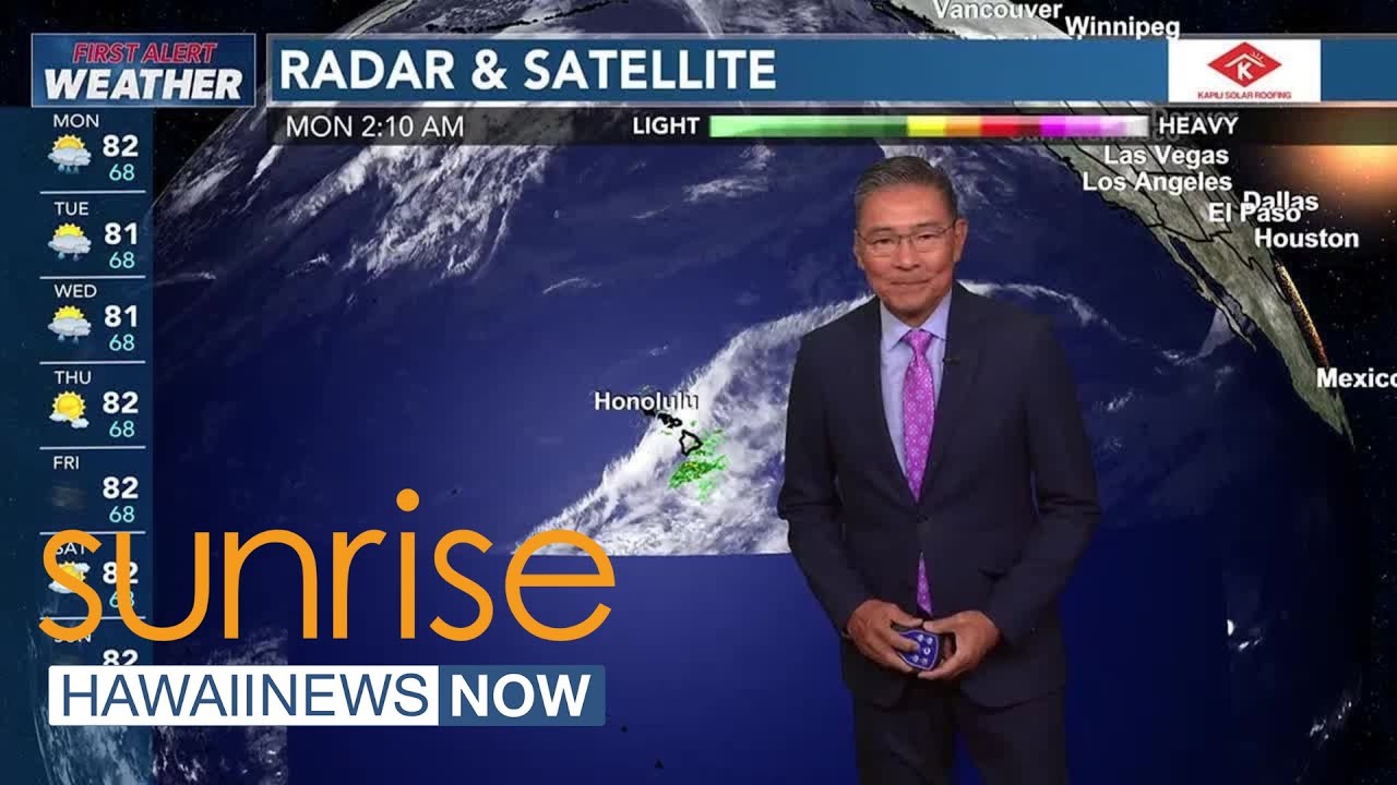 Hawaii News Now Sunrise Weather Report - Monday, March 4, 2024 - YouTube