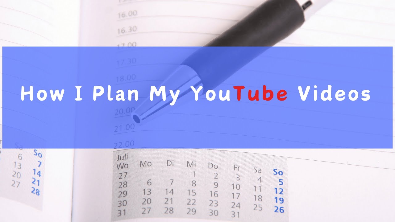 How to Plan YouTube Content + Find Creative Ideas to Keep Your Channel ...