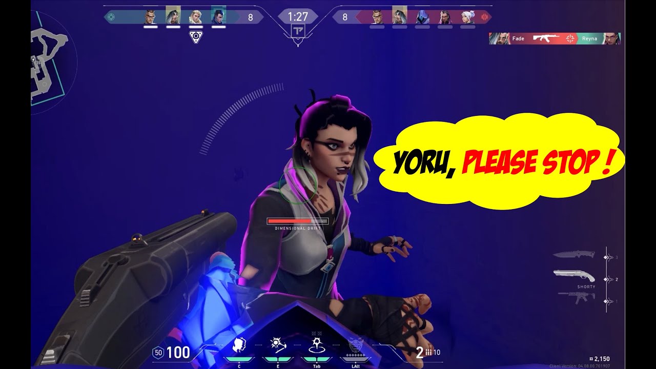 VALORANT FUNNY MOMENTS - COUNTER FADE ABILITY USING YORU ANIMATION ...