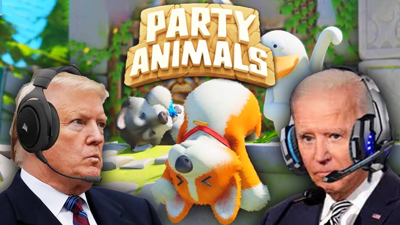 US Presidents Play Party Animals - YouTube