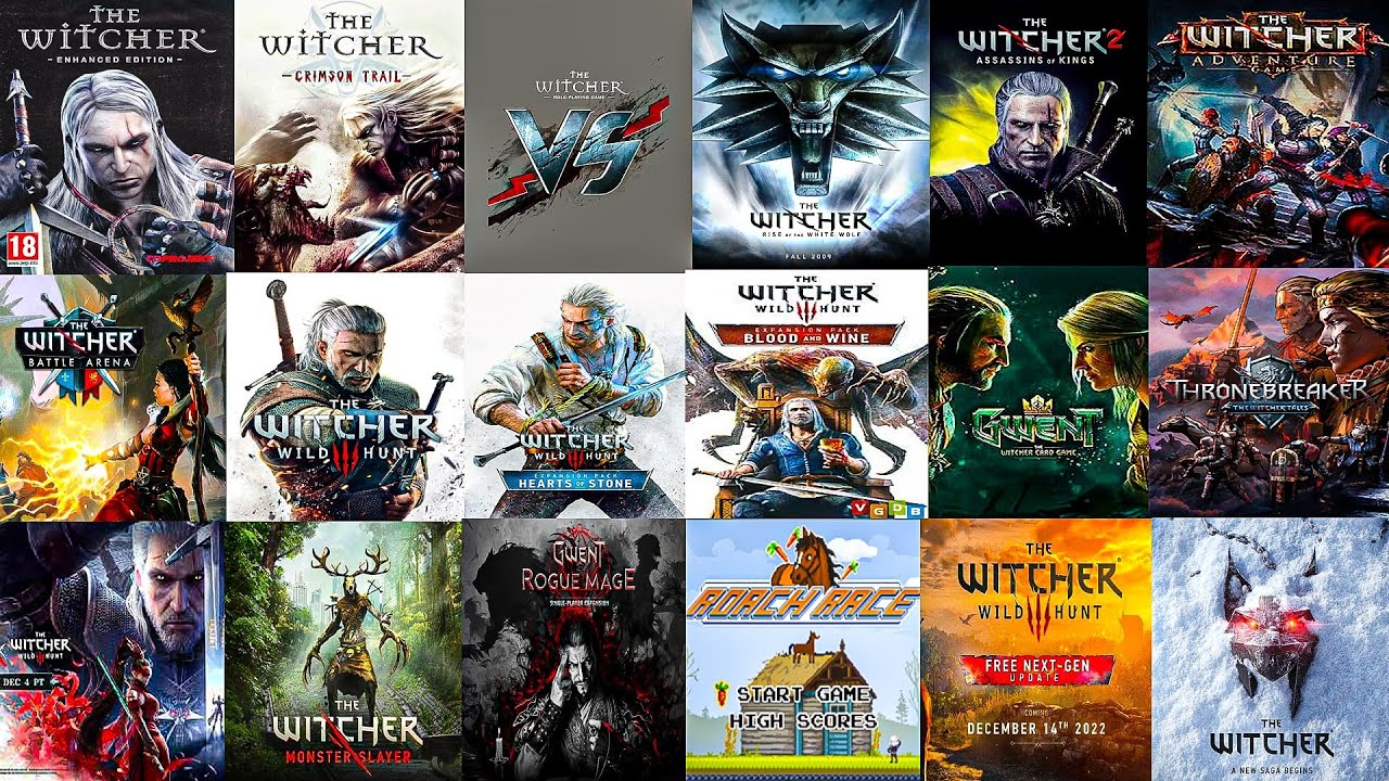 The Evolution of THE WITCHER Games (2007-2026) - YouTube