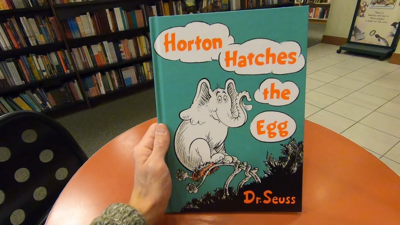 HORTON HATCHES THE EGG DR. SEUSS BOOK CLOSE UP AND INSIDE LOOK - YouTube