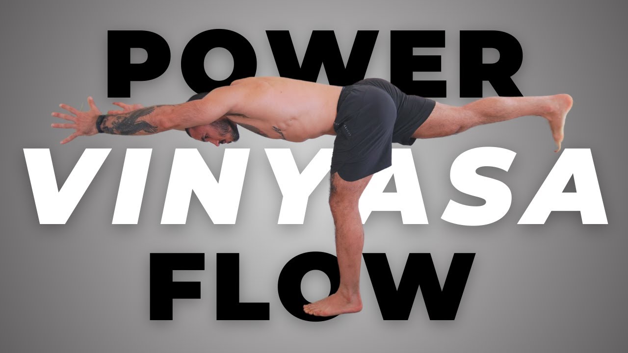 45 Minute Power Vinyasa Yoga Flow for Total Body Strength - YouTube