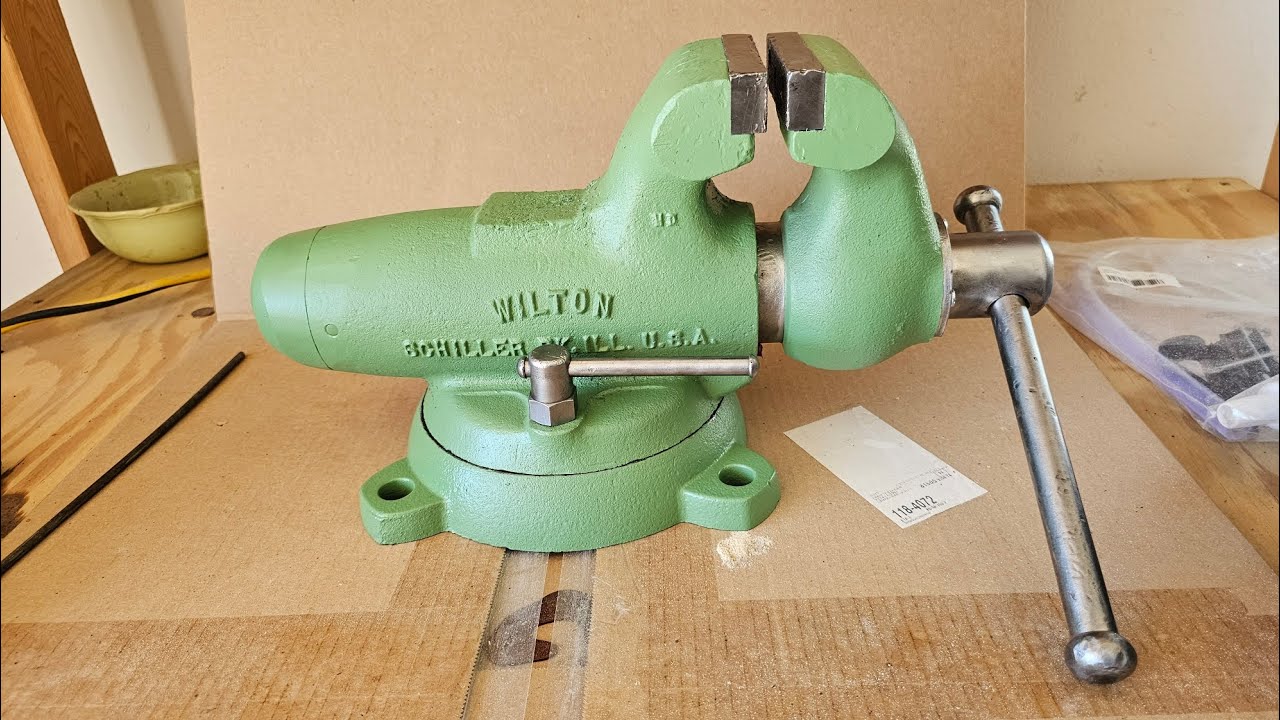 Wilton 4" bullet vise overhaul - YouTube