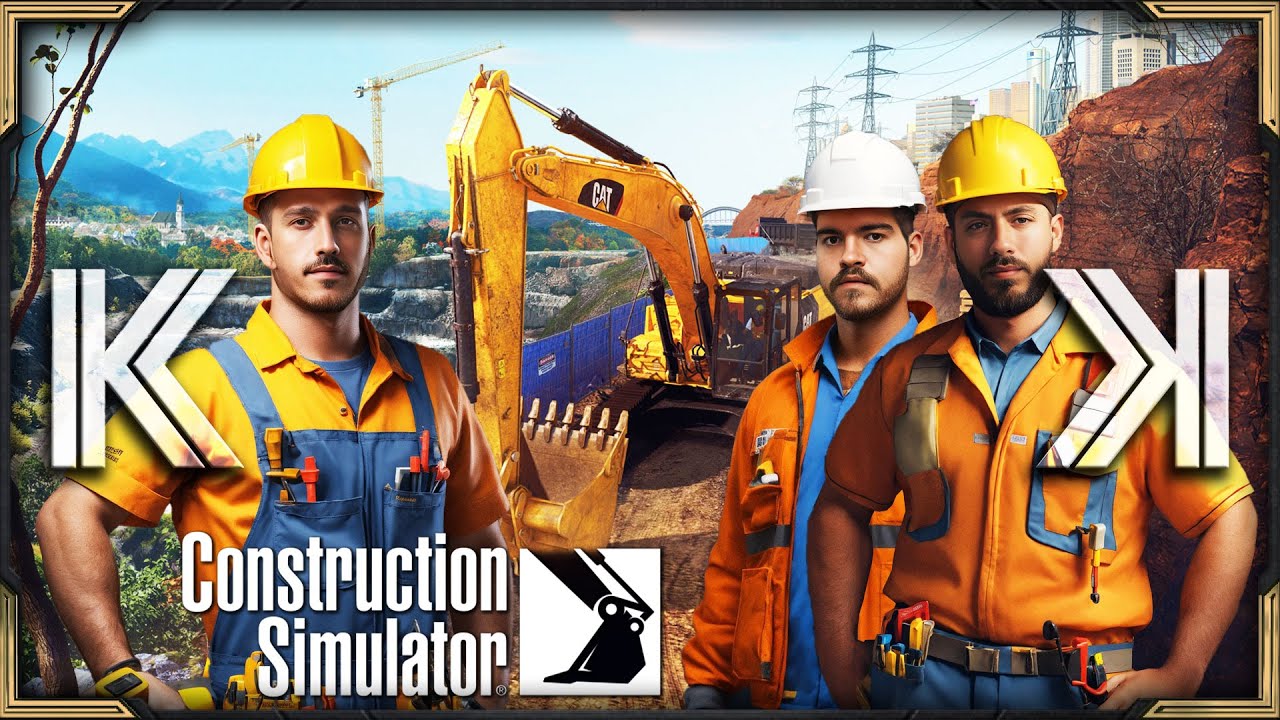 Construction Simulator -01- On construit du lourd en COOP (XBOX SERIES ...