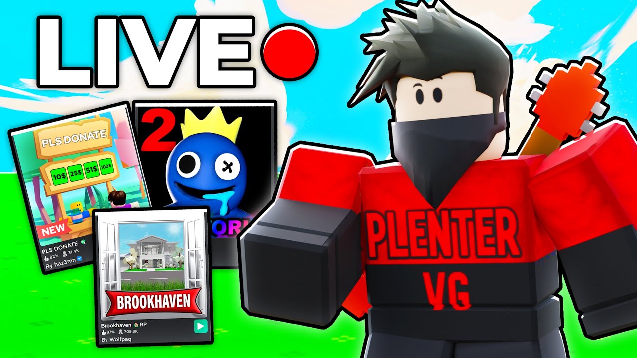 🔴*LIVE* Playing Random Roblox Games With Viewers (Dingus) (Day 3 ...