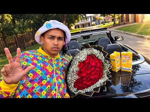 Surprising Thando With Flowers As A Skothane!!