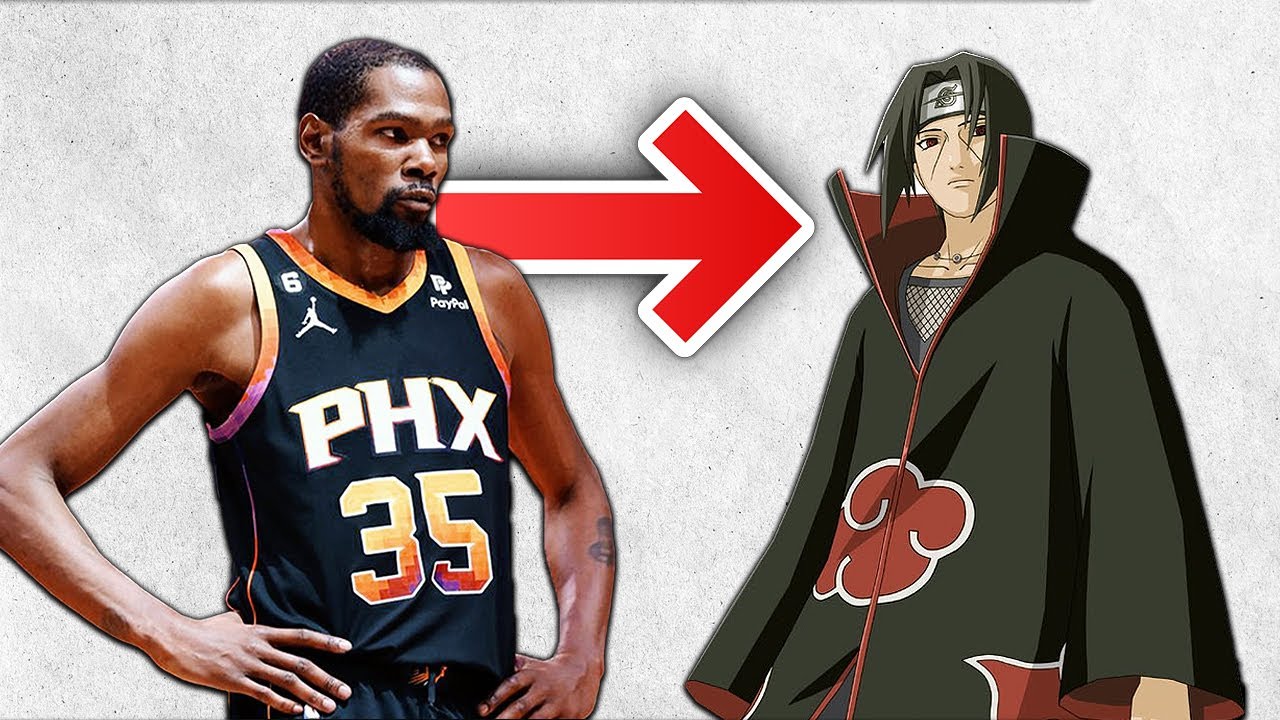 NBA Players If They Were Anime Characters - YouTube