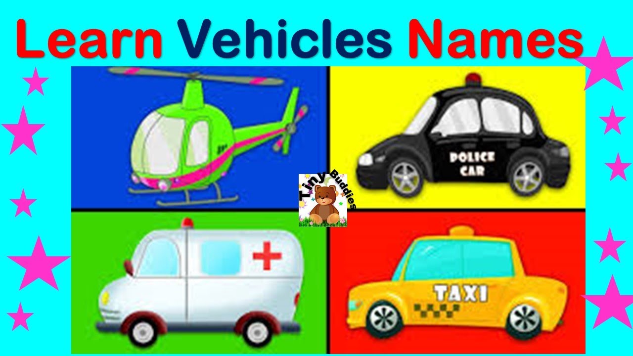 Learn Vehicles for Kids - Ambulance, Fire Engine and much more ...