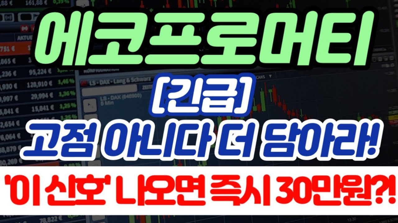 에코프로머티 주가 전망 19 화 마지막 대응 고점 아니다 무조건 더 담아라 에코프로머티 에코프로머티주가전망 에코프로머티주가 에코프로머티목표가 에코프로머티리얼즈