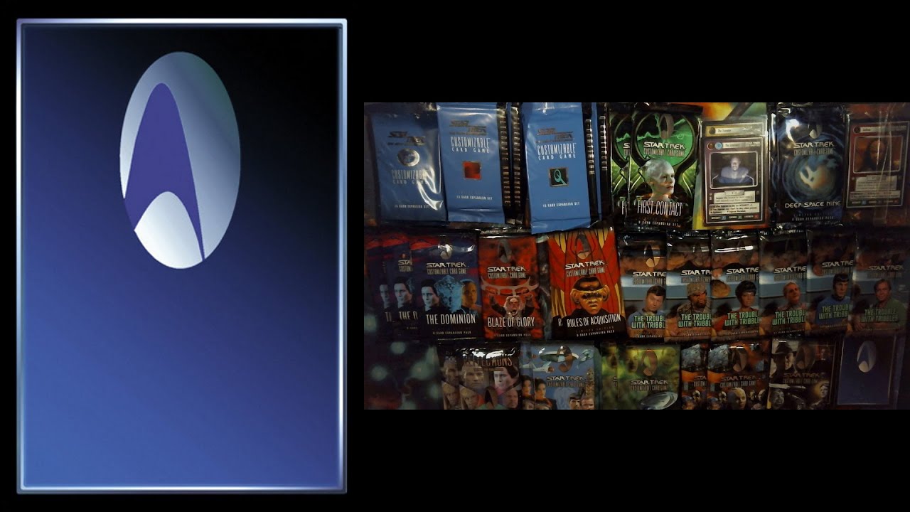Star Trek CCG Part 4: Booster Packs - A Little Bit of Everything - YouTube