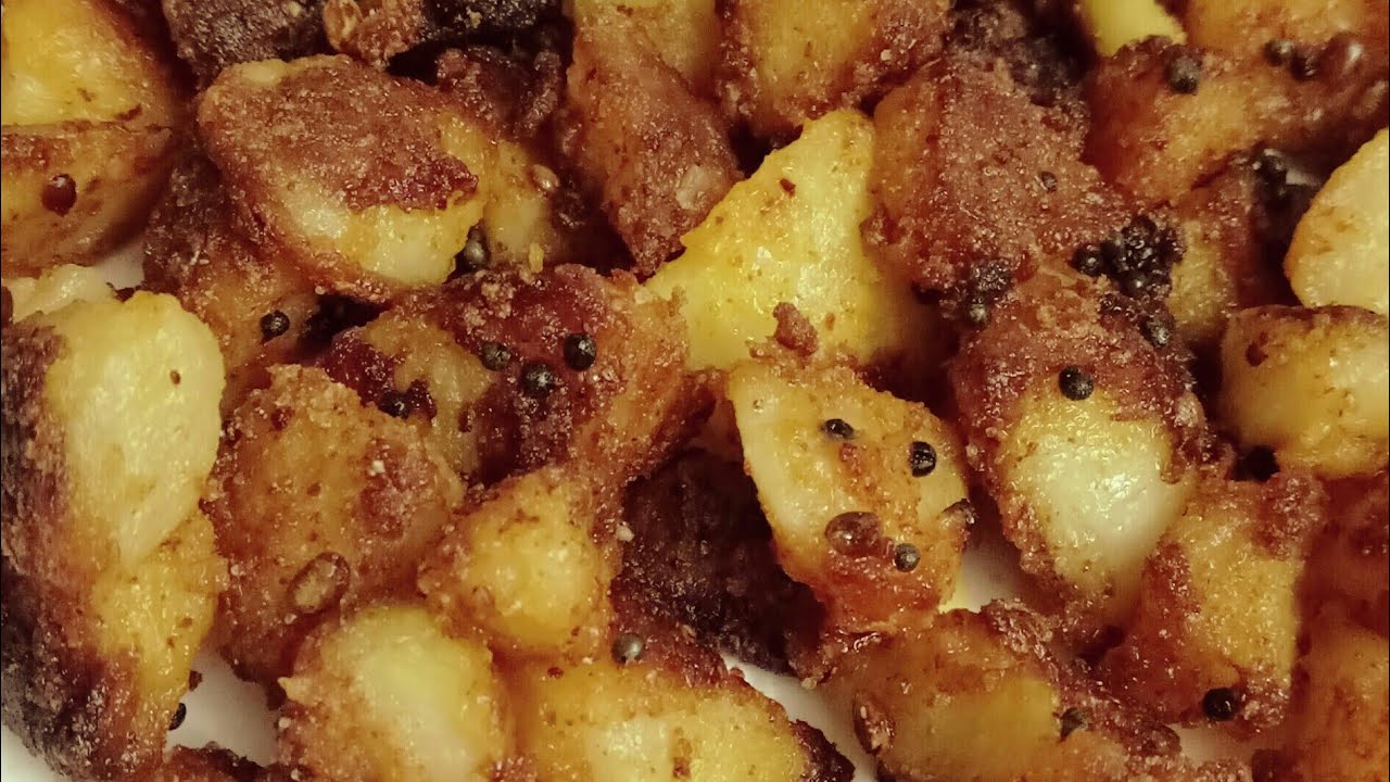 Aloo fry recipe | Potato fry | How to make crispy aloo | Aloo fry bhaji ...