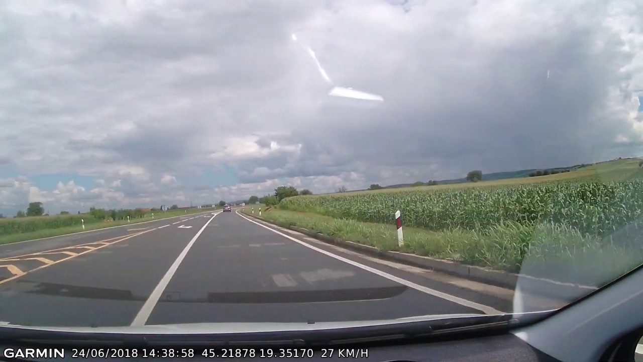 DRIVE #167: Vukovar-Sotin-Ilok (Croatia) (timelapse 4x) *Read ...