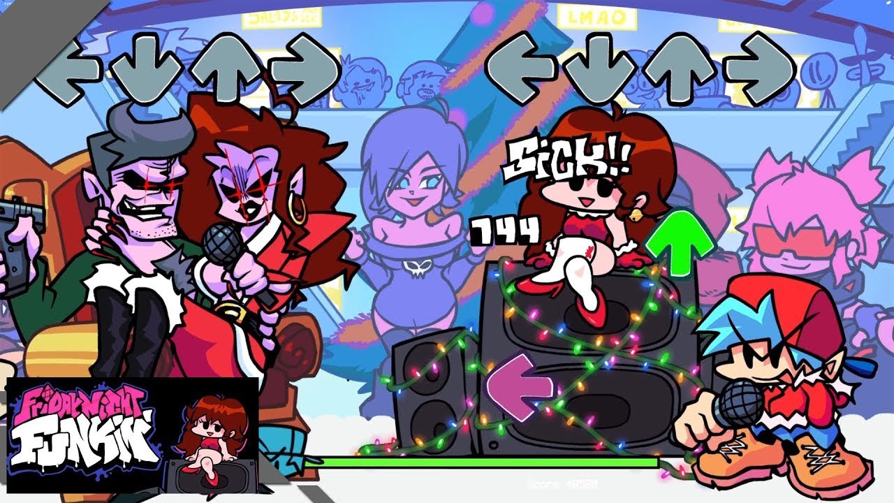 fnf week 5 with lyrics - YouTube