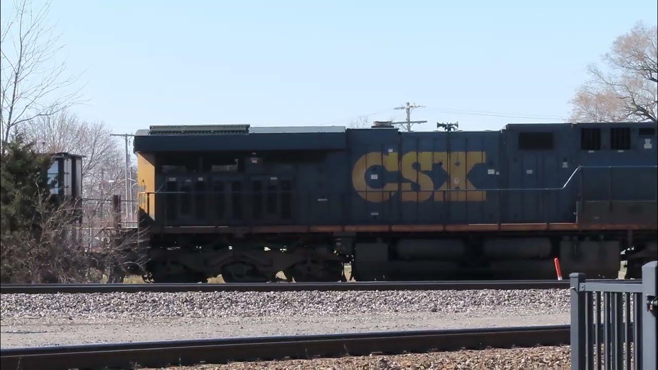 CSX Locomotive 762 on March 29, 2024 - YouTube