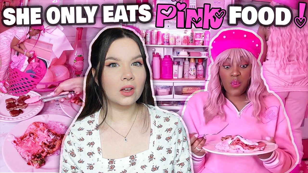 This TikTok mom goes viral for living in a ENTIRELY pink world… - YouTube