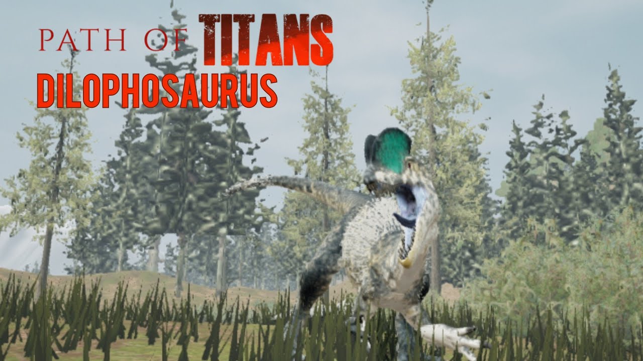 Dilophosaurus in Path of Titans - YouTube