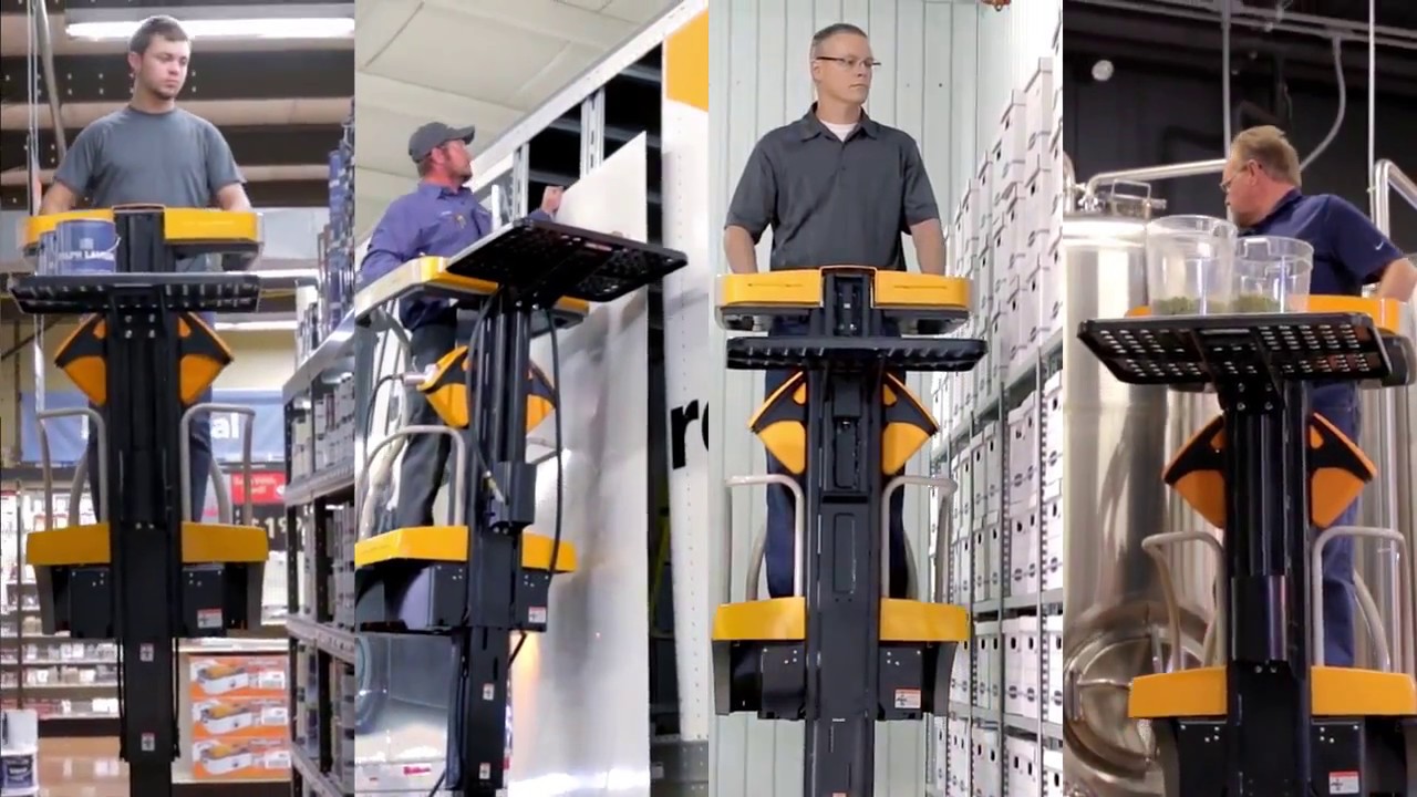 Autoelevador Recogepedidos Serie WAV 60 │ Crown Boss Argentina - YouTube