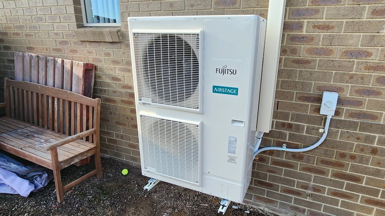Brand New Fujitsu AirStage Condenser - YouTube
