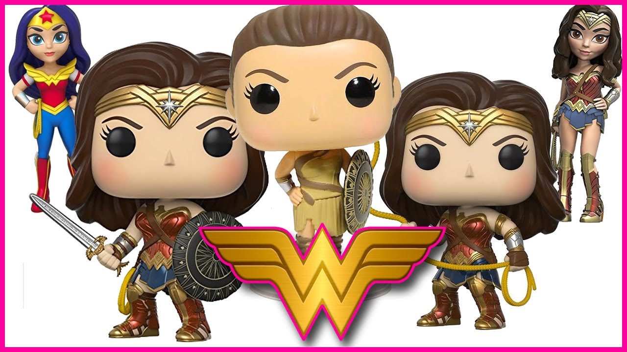 WONDER WOMAN MOVIE Funko Pops & Rock Candy Collection - YouTube