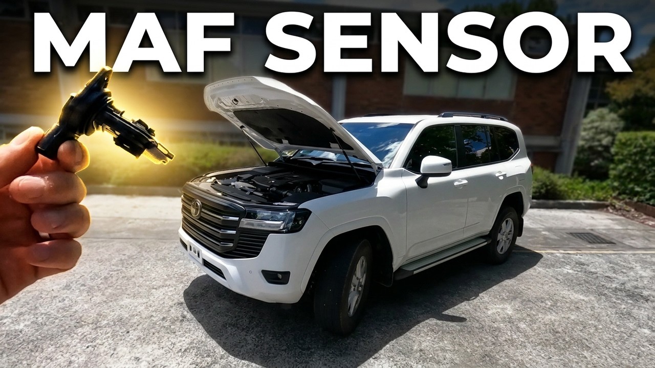 Toyota Land Cruiser 300 | Simple MAF Sensor Maintenance & Replacement ...