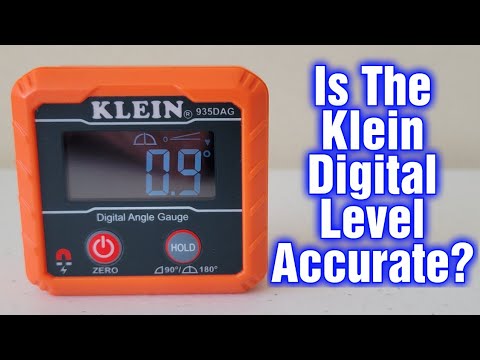 Klein Digital Angle Gauge & Level Test And Review - YouTube