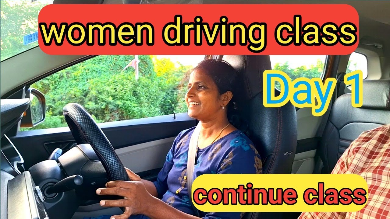 Female Car Driving Tamil Easy #CarDriving Tutorial Form #AMDriving ...