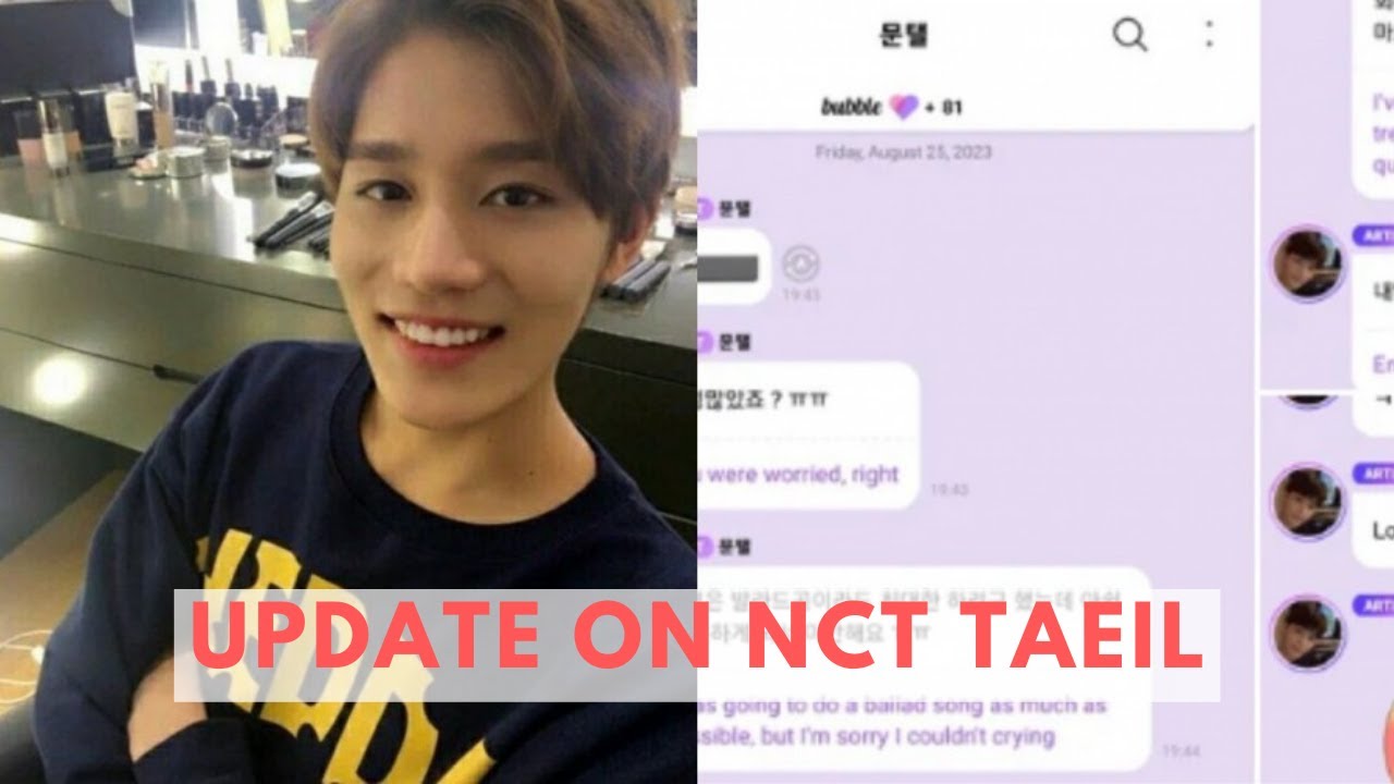 NCT Taeil personally speaks out to his fans after his car ACCIDENT ...