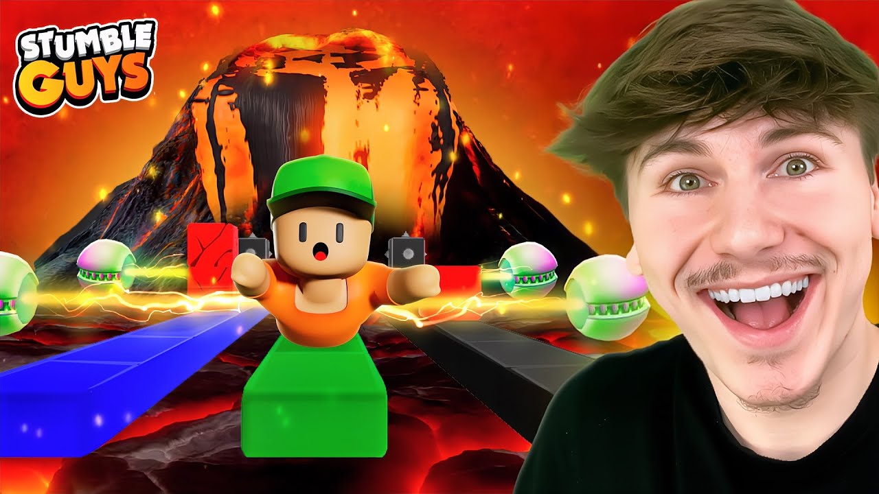 LES VOLCANS SONT ARRIVÉS SUR STUMBLE GUYS !! - YouTube