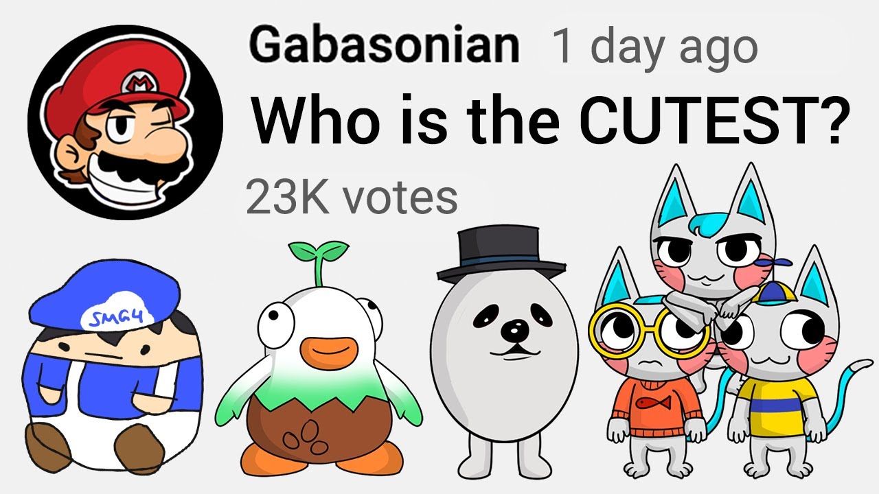 Who’s The CUTEST SMG4 Kid? - YouTube