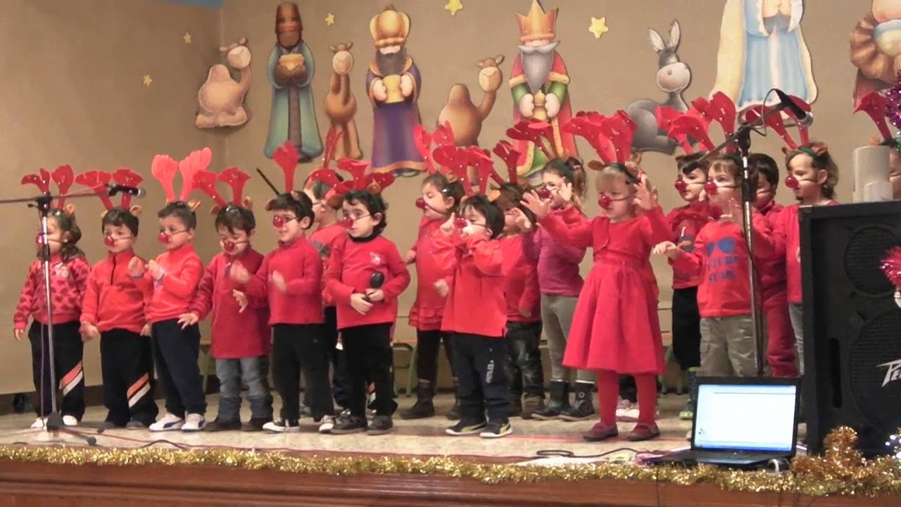 Villancico "Rodolfo el reno" - Infantil 3 años - YouTube