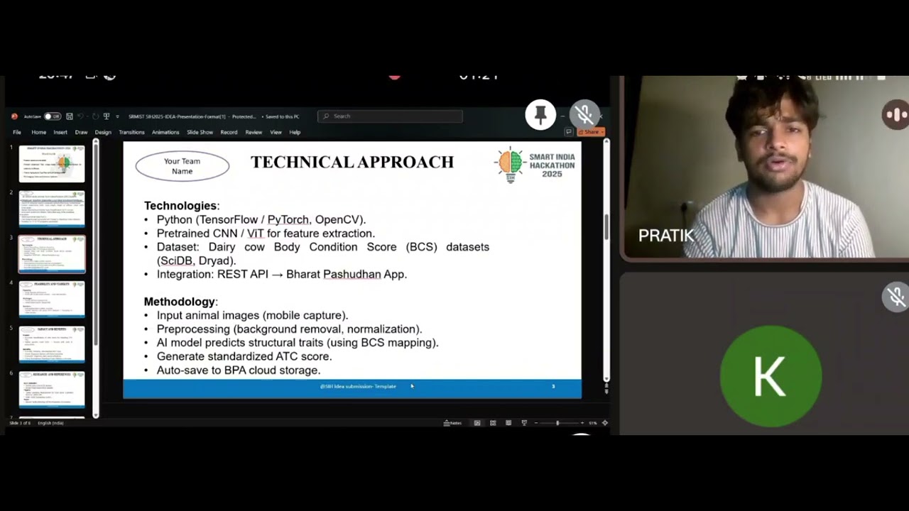 SIH 2025, CODE 25005 - YouTube