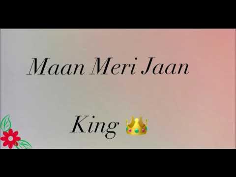 Maan Meri Jaan | Official Music song | Champagne Talk | King - YouTube