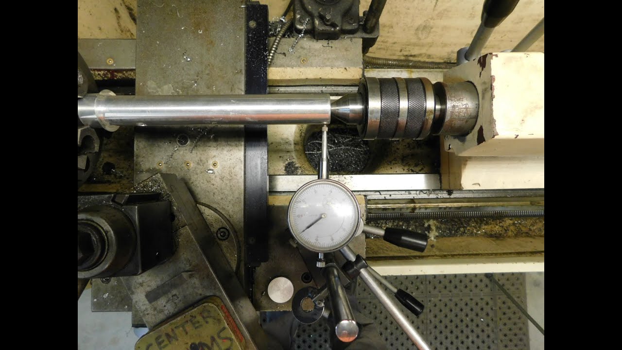 How To True Up A Center In A Lathe - YouTube
