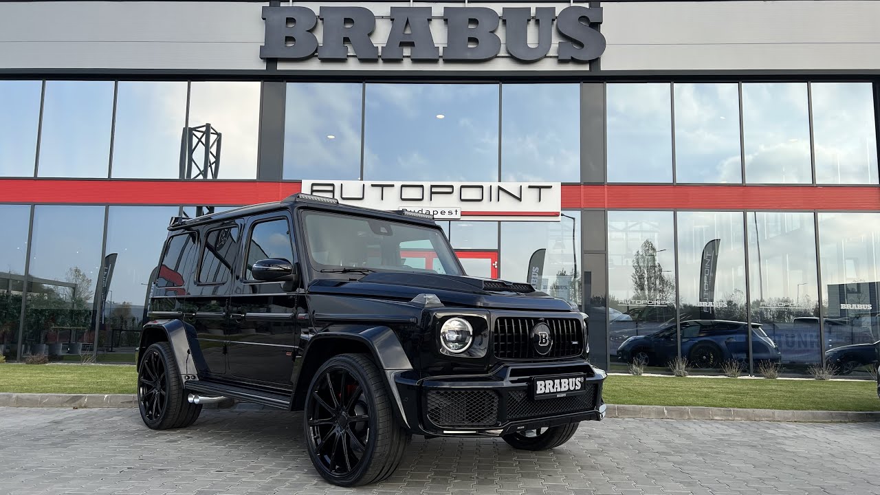 AUTOPOINT BUDAPEST | Mercedes-AMG G63 BRABUS 800 | 4K video - YouTube