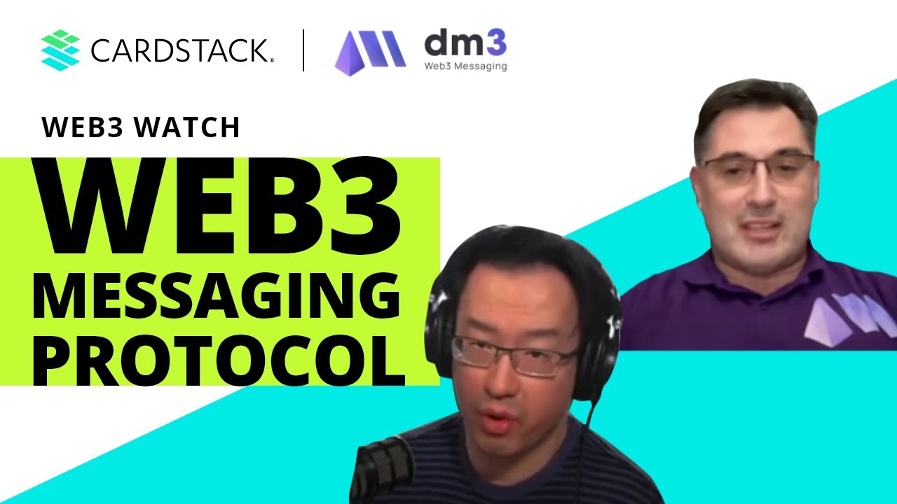 Web3 Messaging Protocol with dm3’s CEO Steffen Kux | Web3 Watch Fireside Chat - YouTube