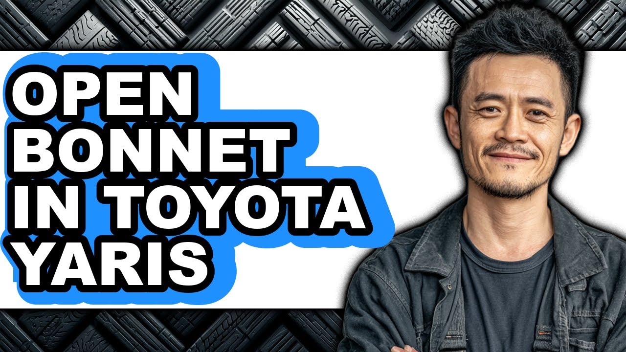 How To Open Bonnet In Toyota Yaris - Step By Step - YouTube