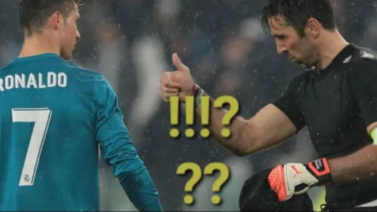 buffon vs cristiano ronaldo - YouTube
