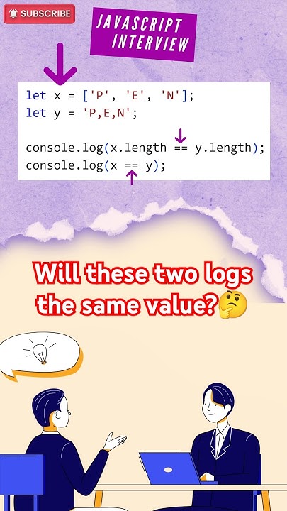 JS Comparisons: Length vs. Double Equals (Surprising Result!) - YouTube